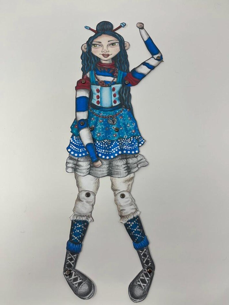 DIY Printable Paper Dolls – Buns and Nubs 4-doll Bundle - Etsy