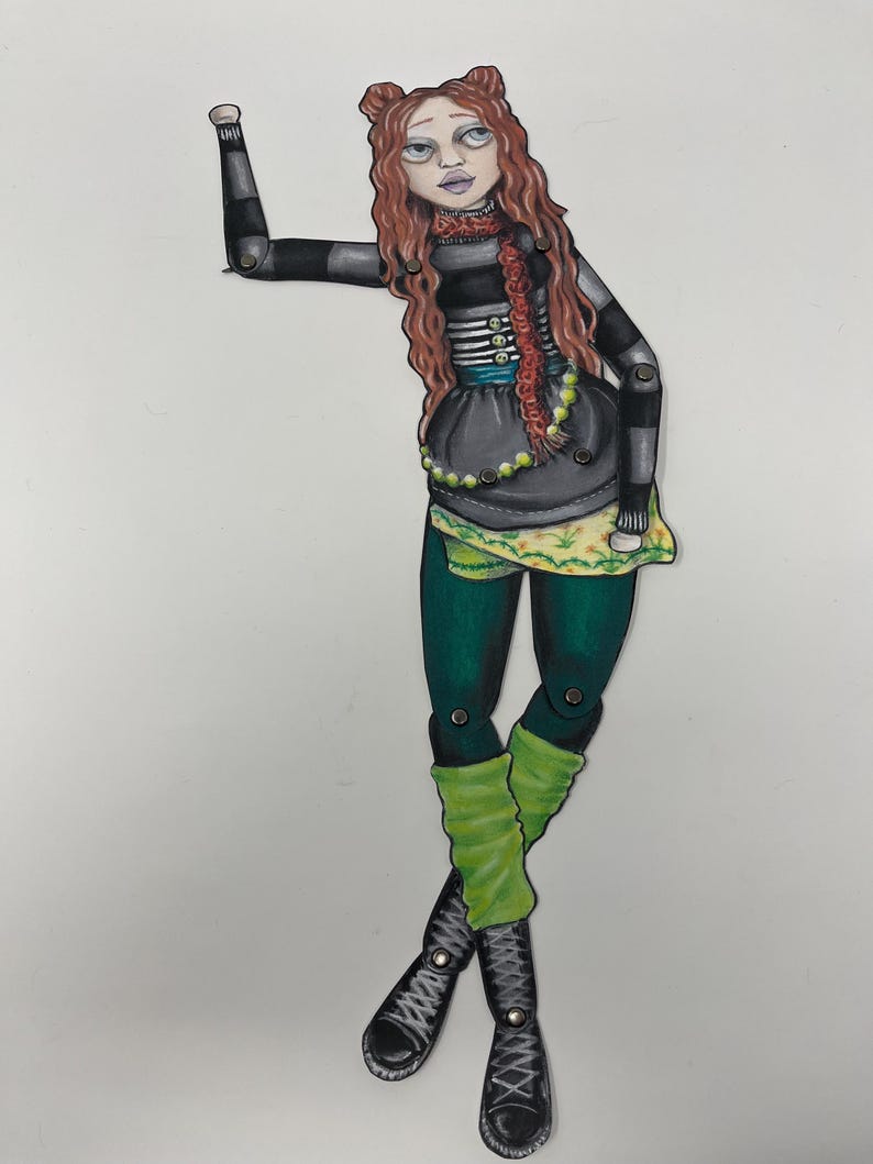 DIY Printable Paper Dolls – Buns and Nubs 4-doll Bundle - Etsy