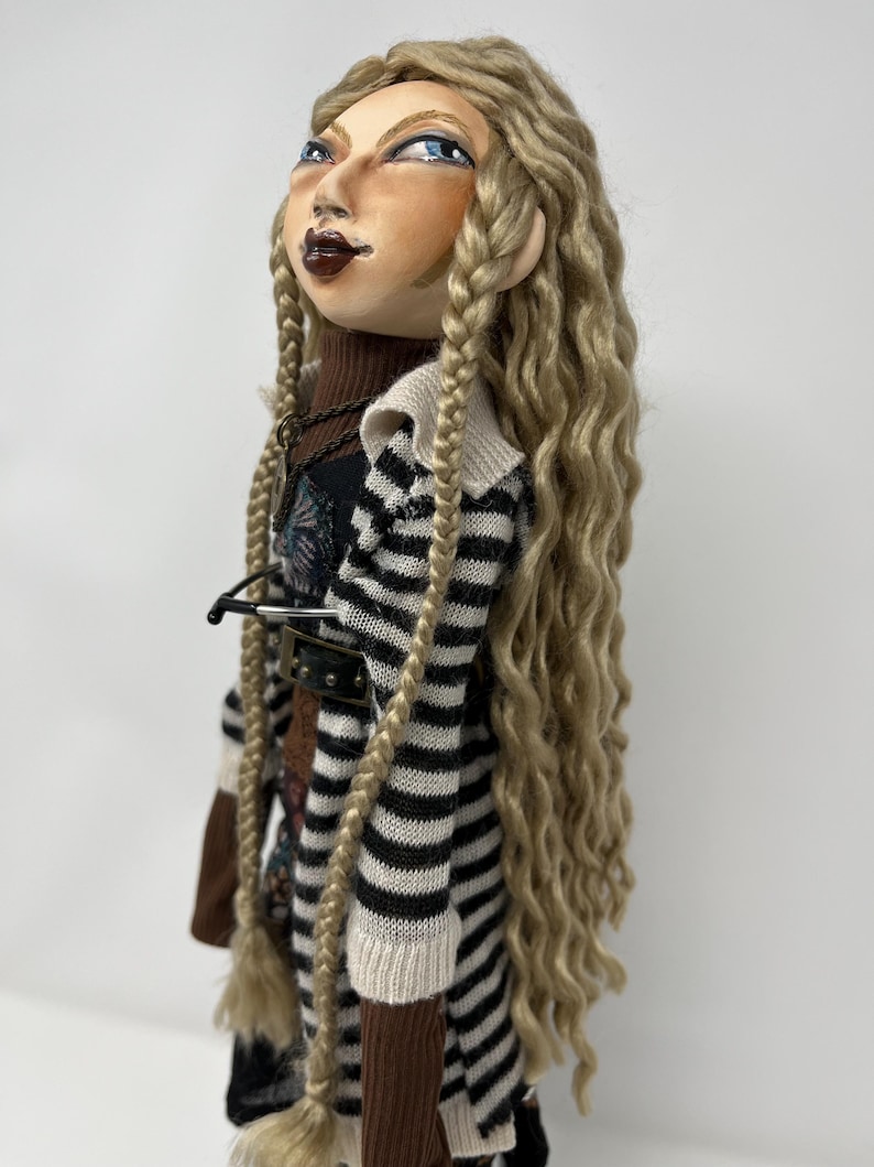 1/4 Scale OOAK Art Doll, Stevie – Cottagecore Earthy – Buns and Nubs ...