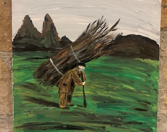 Old Man From Led Zeppelin IV Handmade Wood Poster 10.25x15 - Etsy