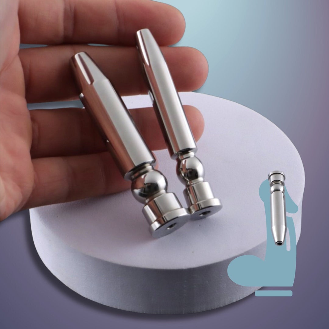 Stainless Steel Hollow Urethral Plug Urethral Sound Catheter Penis Plug ...