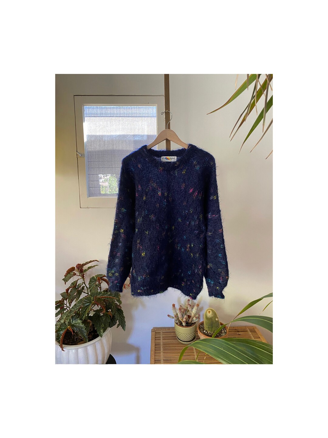 Vintage 1980s the Clever Shepherd Mohair Sweater, 90's Knitwear ...