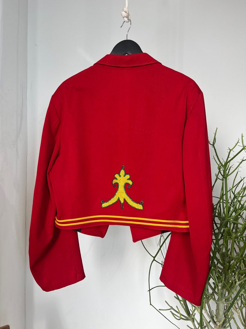 Vintage Murat Masonic Theatre Embroidered Red Wool Ihling Bros. Costume ...