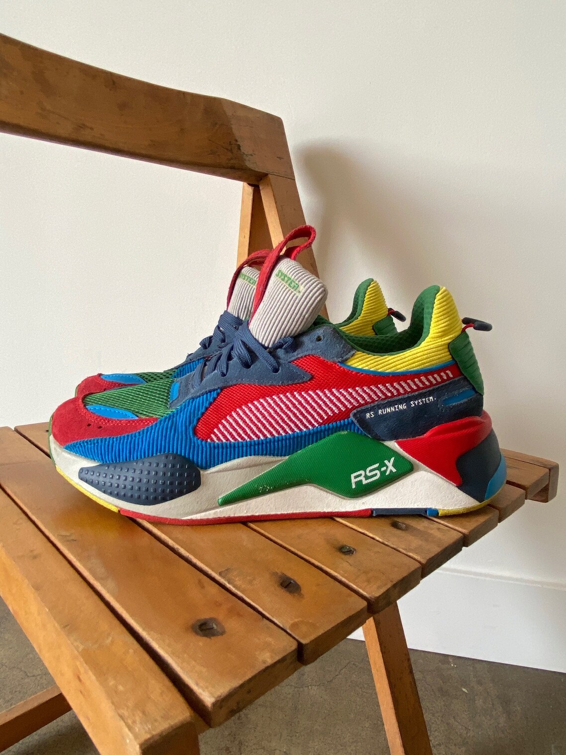 Puma RS-X Running System Multicolor Mesh Rare Combo Sneakers, Vintage ...