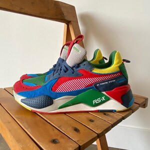 Puma RS-X Running System Multicolor Mesh Rare Combo Sneakers, Vintage ...