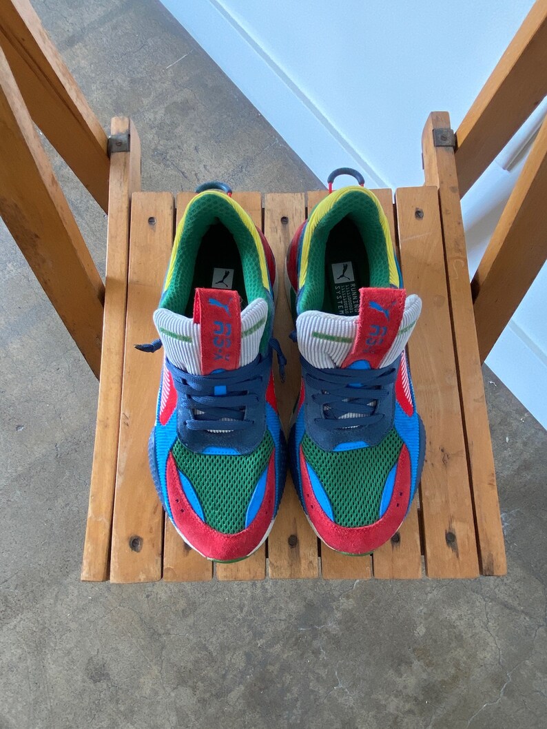 Puma RS-X Running System Multicolor Mesh Rare Combo Sneakers, Vintage ...