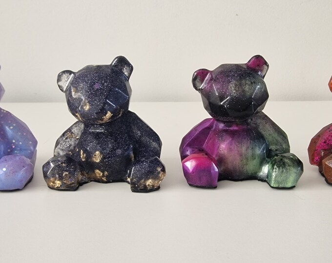 Resin Teddy Bear - Etsy