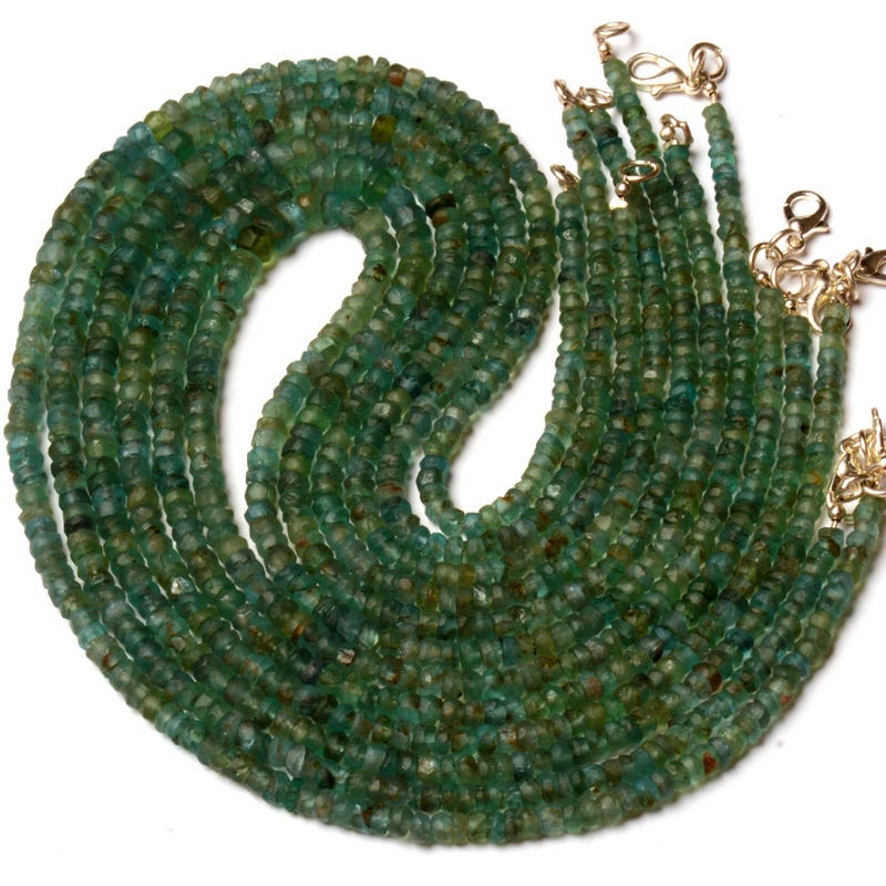Apatite Green Necklace - Etsy UK