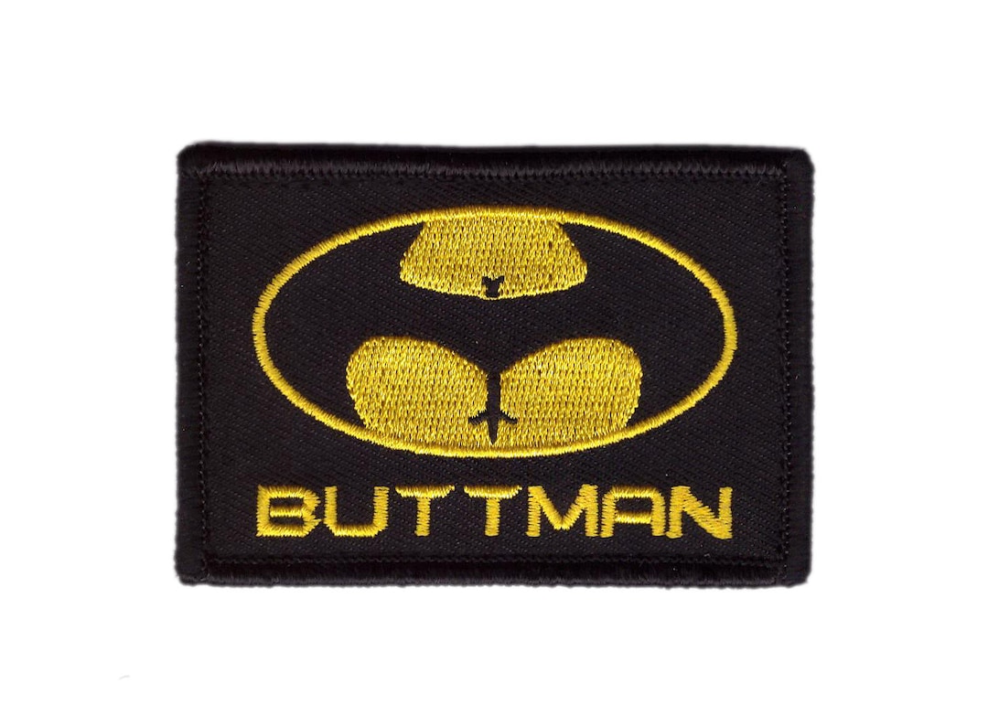 Buttman Funny Morale Patch - Etsy