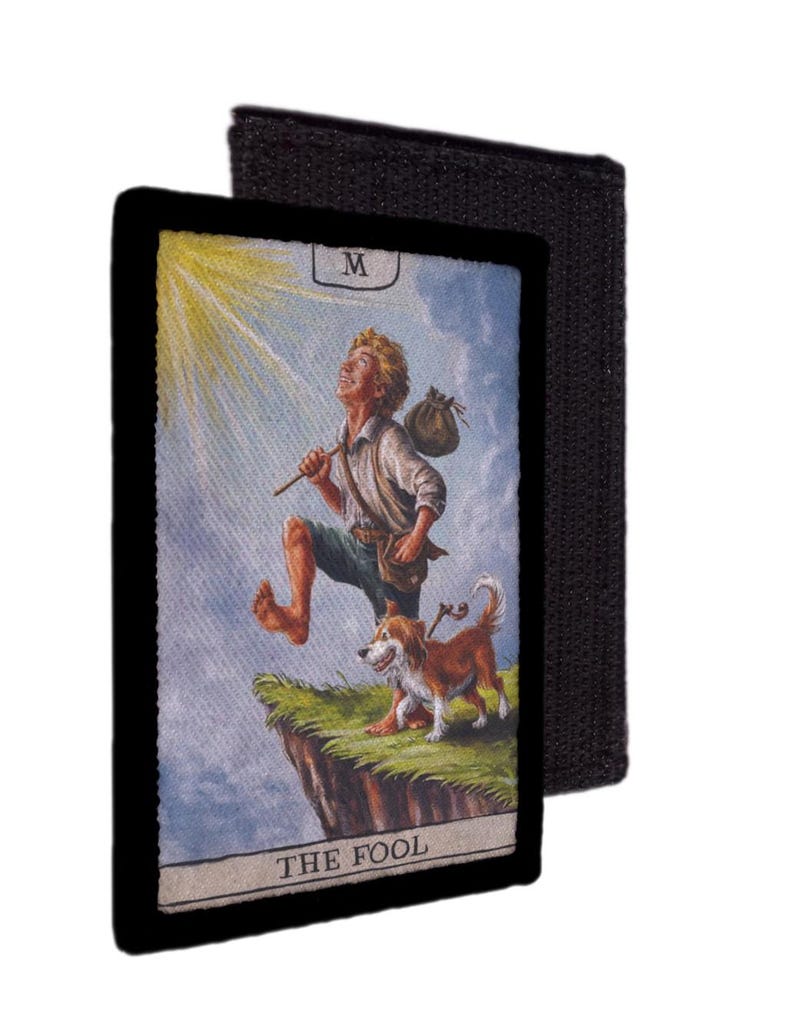 The Fool Tarot Card Patch - Etsy