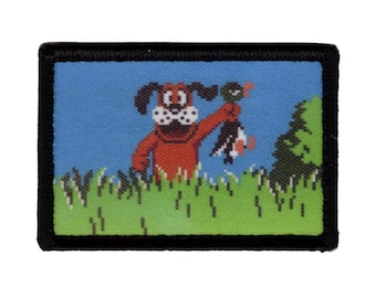 Duck With Knife Iron on Patch, Patches, Duck Patches Iron on ...