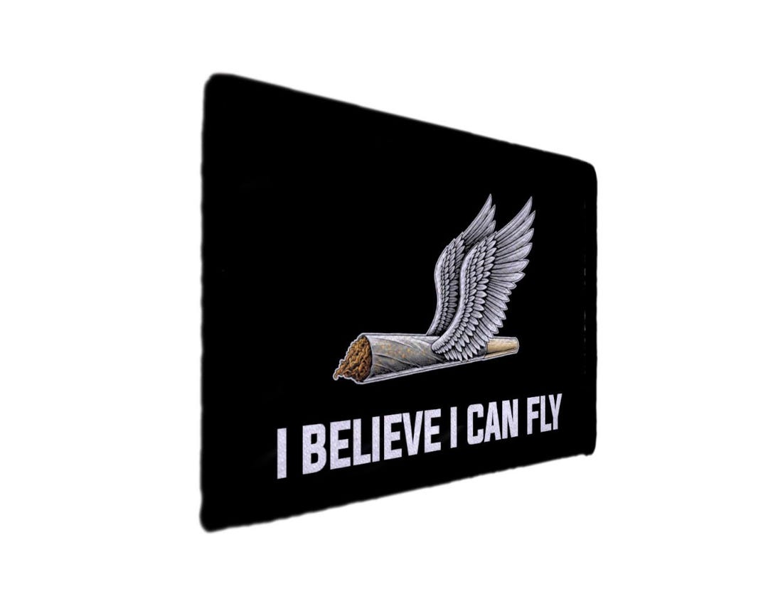 I Believe I Can Fly Cannabis Flying Blunt Patch - Etsy