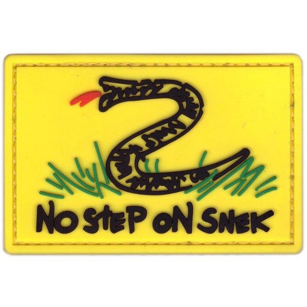No Step on Snek Flag - Etsy