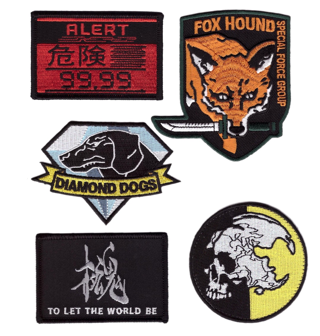 Diamond Dogs Red Alert Fox Hound Collectible Patch - Etsy