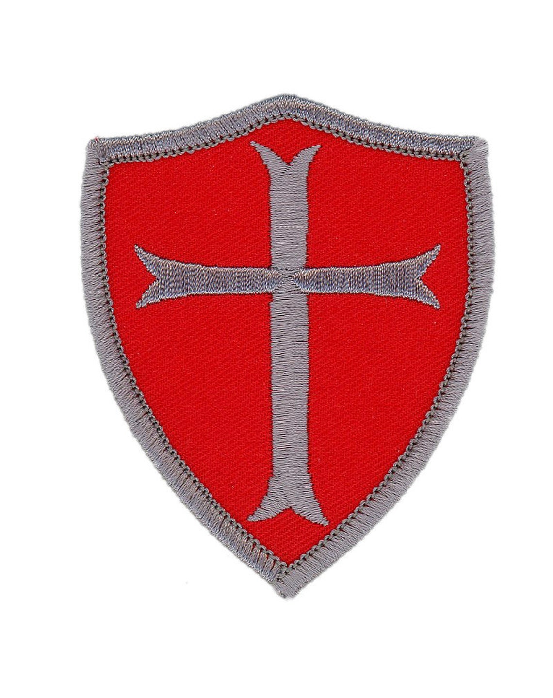 Crusader Cross Shield Christian Templar Knights Patch - Etsy
