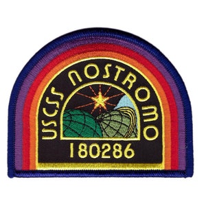 Black - Blue USCSS Nostromo Crew Costume Patch - Etsy