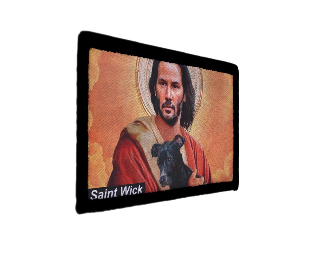 Saint Wick Patron of Puppies Patch - Etsy