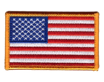 Gold Border Flag - Etsy