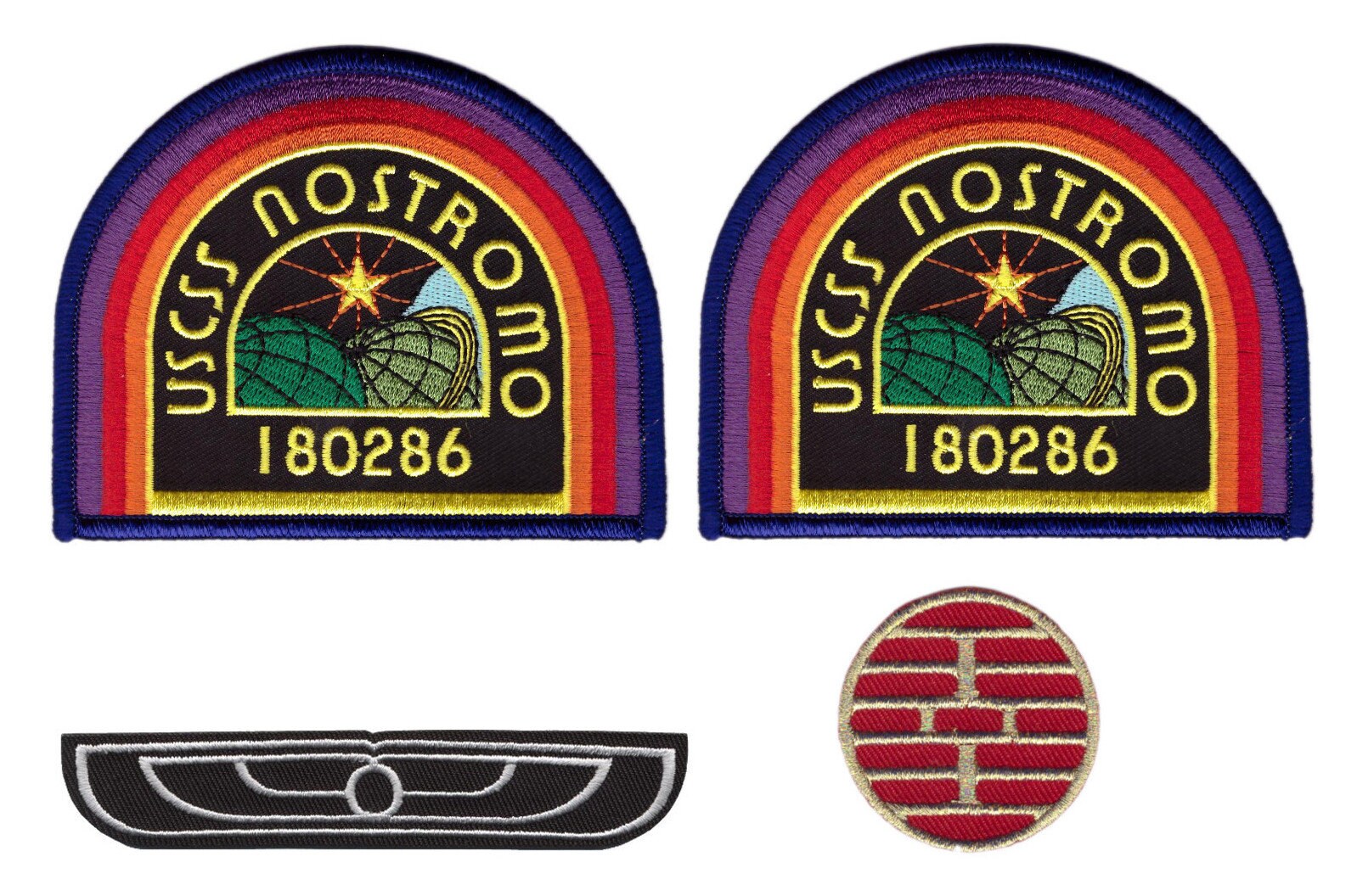 5pc Black Alien Movie USCSS Nostromo Crew Costume Patches - Etsy