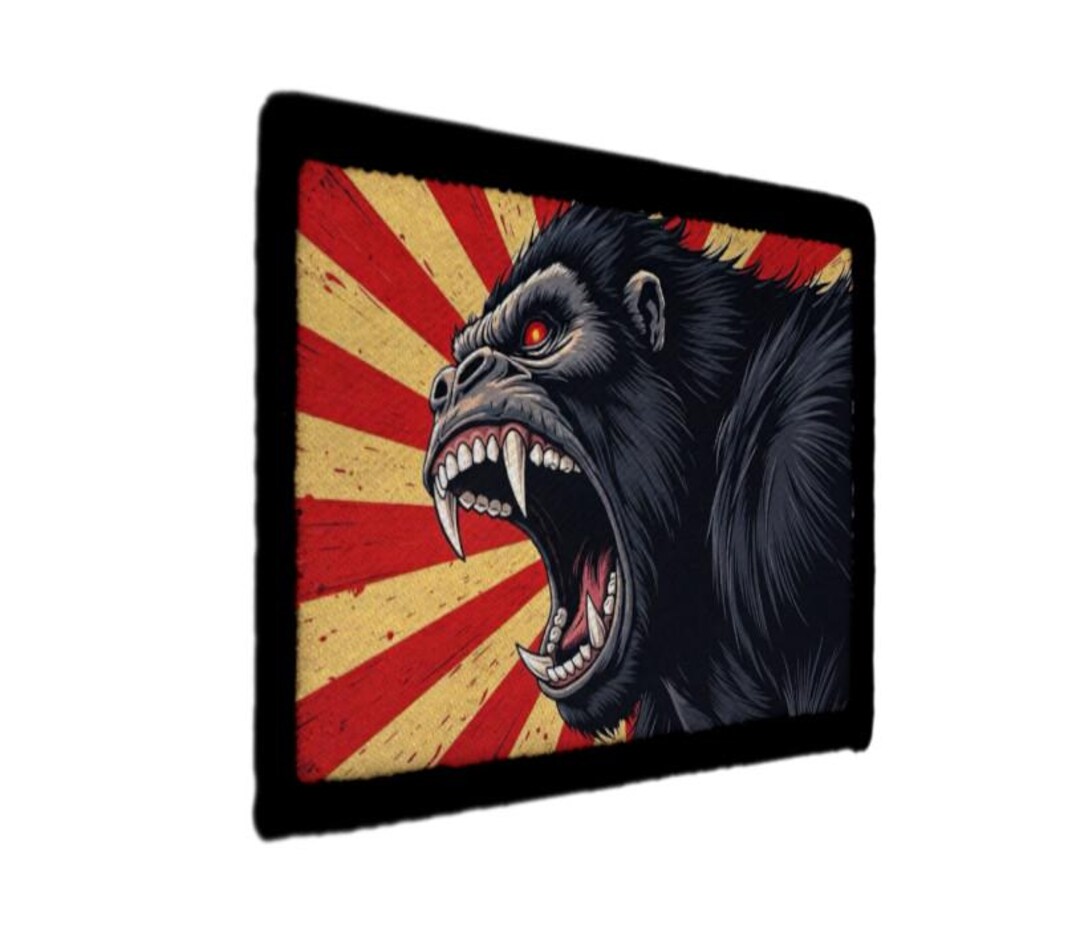 Beast Rage Kaiju Monster Rising Sun Patch - Etsy