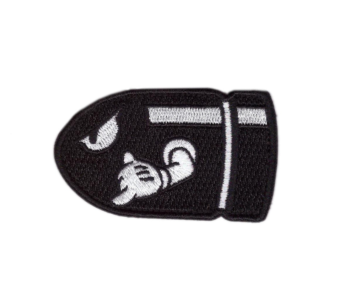 Shaka Hang Loose Bullet Bill Patch - Etsy