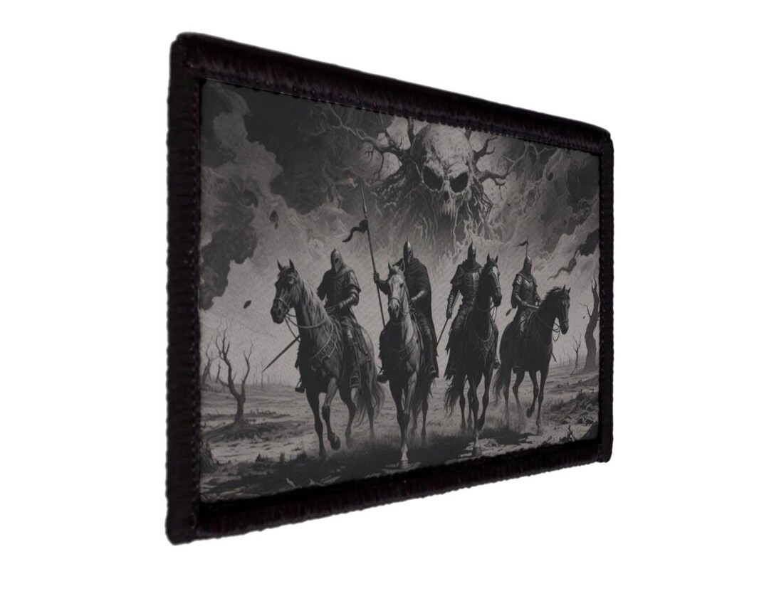 4 Horsemen of Apocalypse Patch - Etsy
