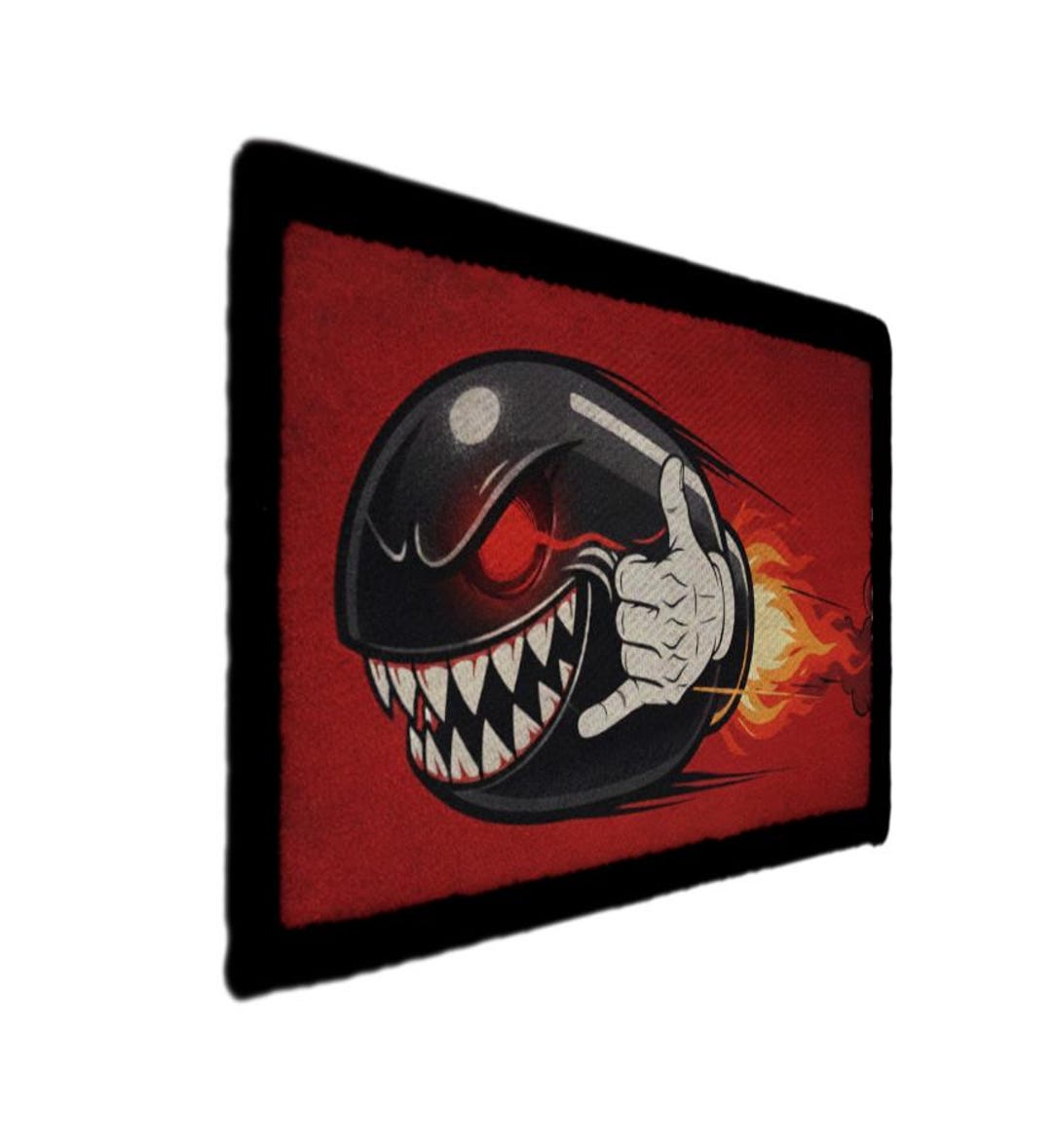 Angry Shaka Hang Loose Bullet Bill Patch - Etsy