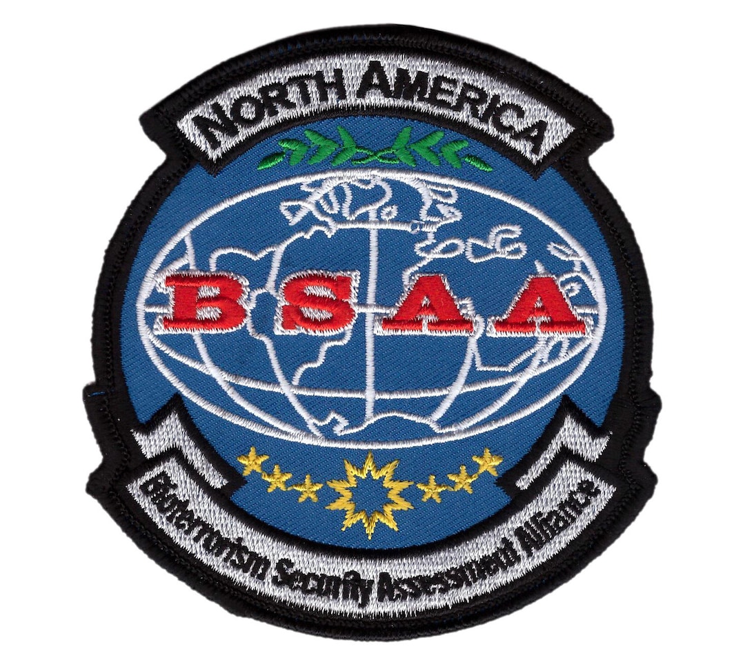 North America BSAA Resident Biohazard Costume Patch - Etsy