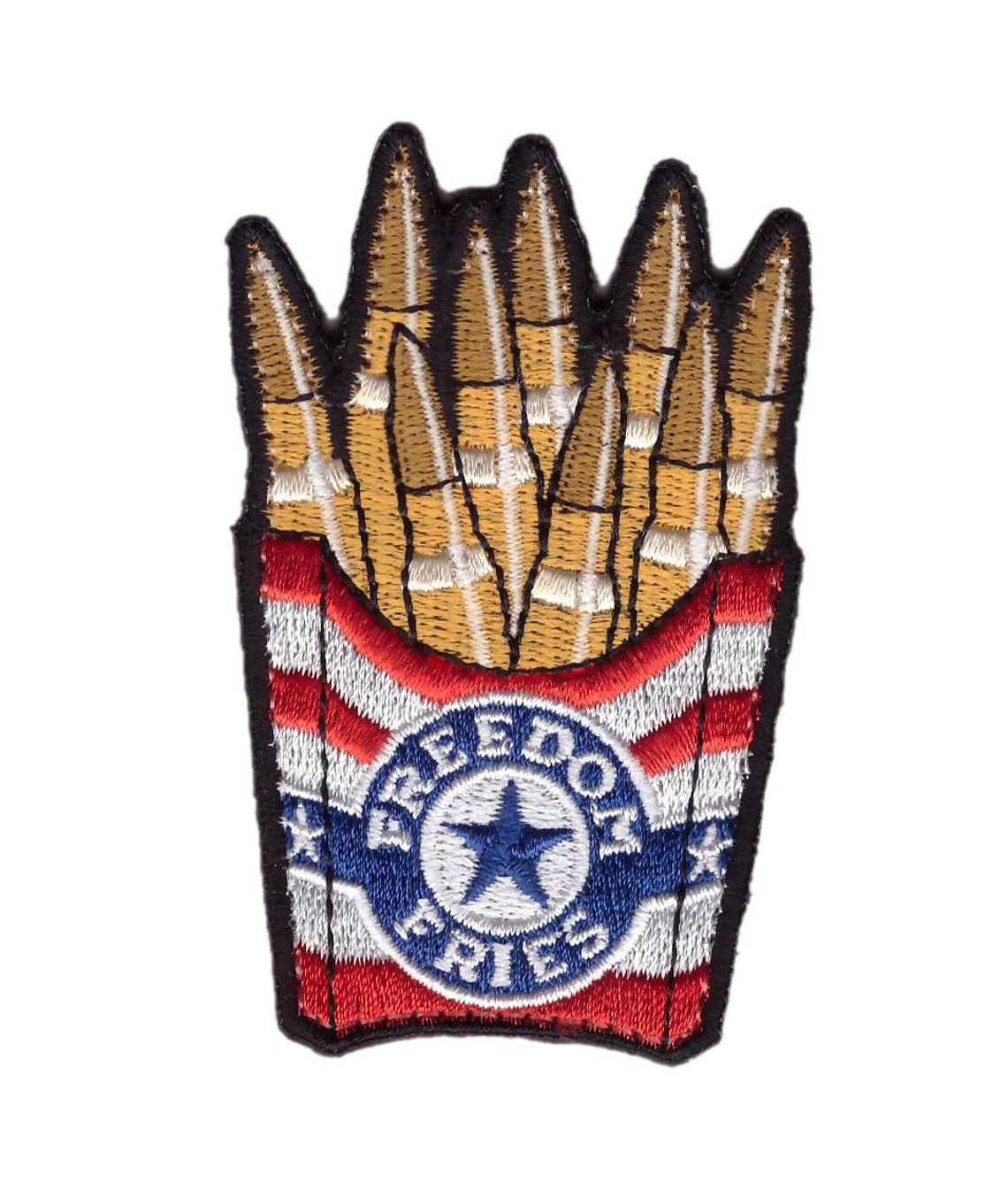 Freedom Fries 2nd Amendment USA Patriot Morale Patch - Etsy