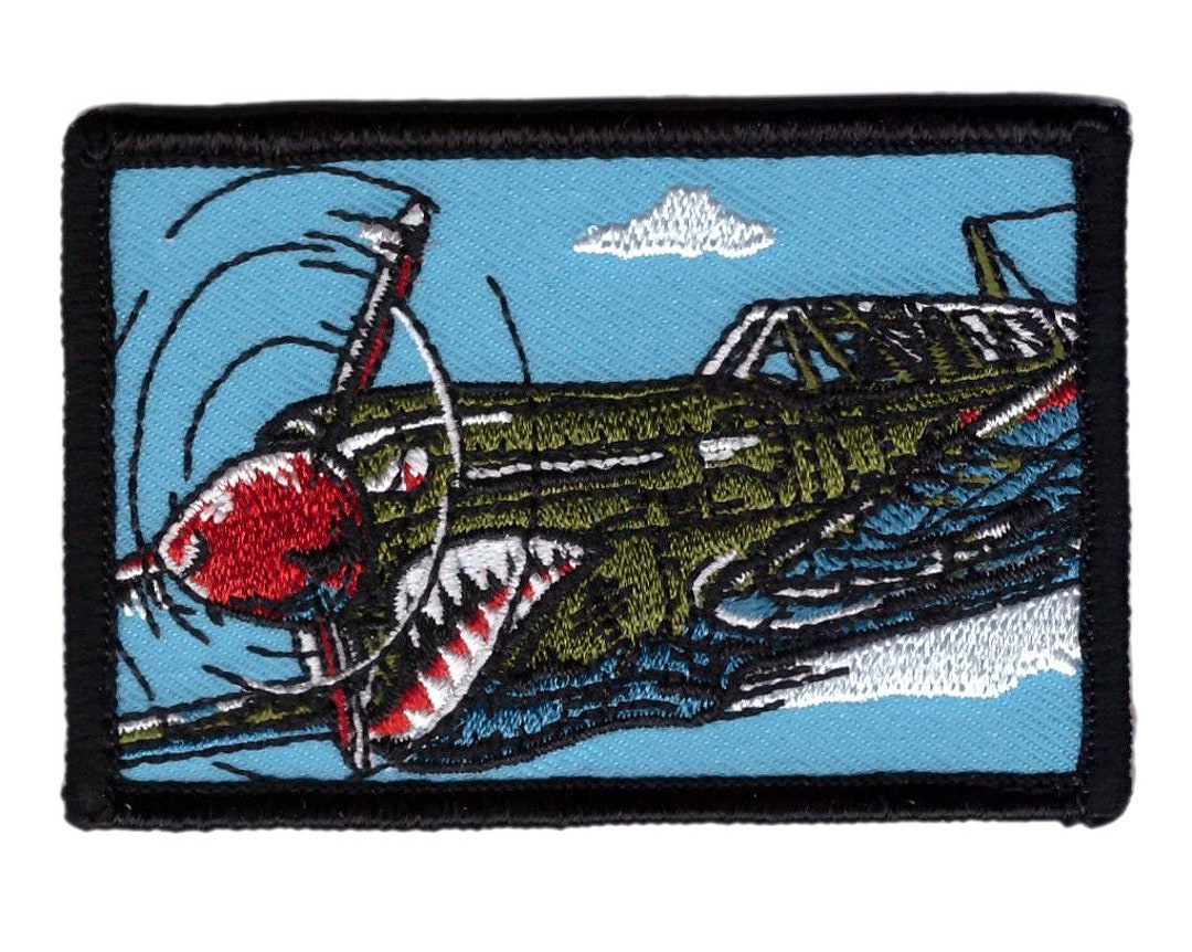P40 Warhawk WW2 Fighter Plane Patch - Etsy
