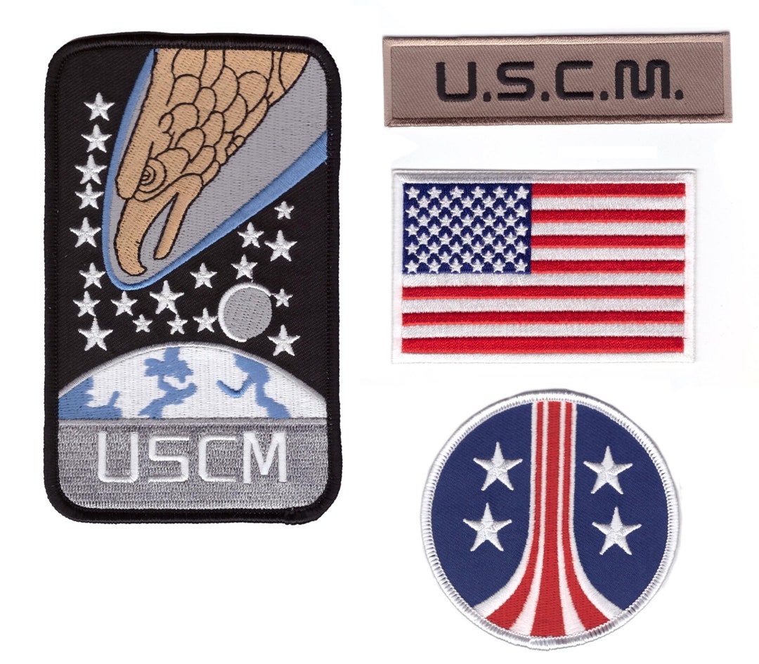US Colonial Marines Alien Crew Costume Patch - Etsy