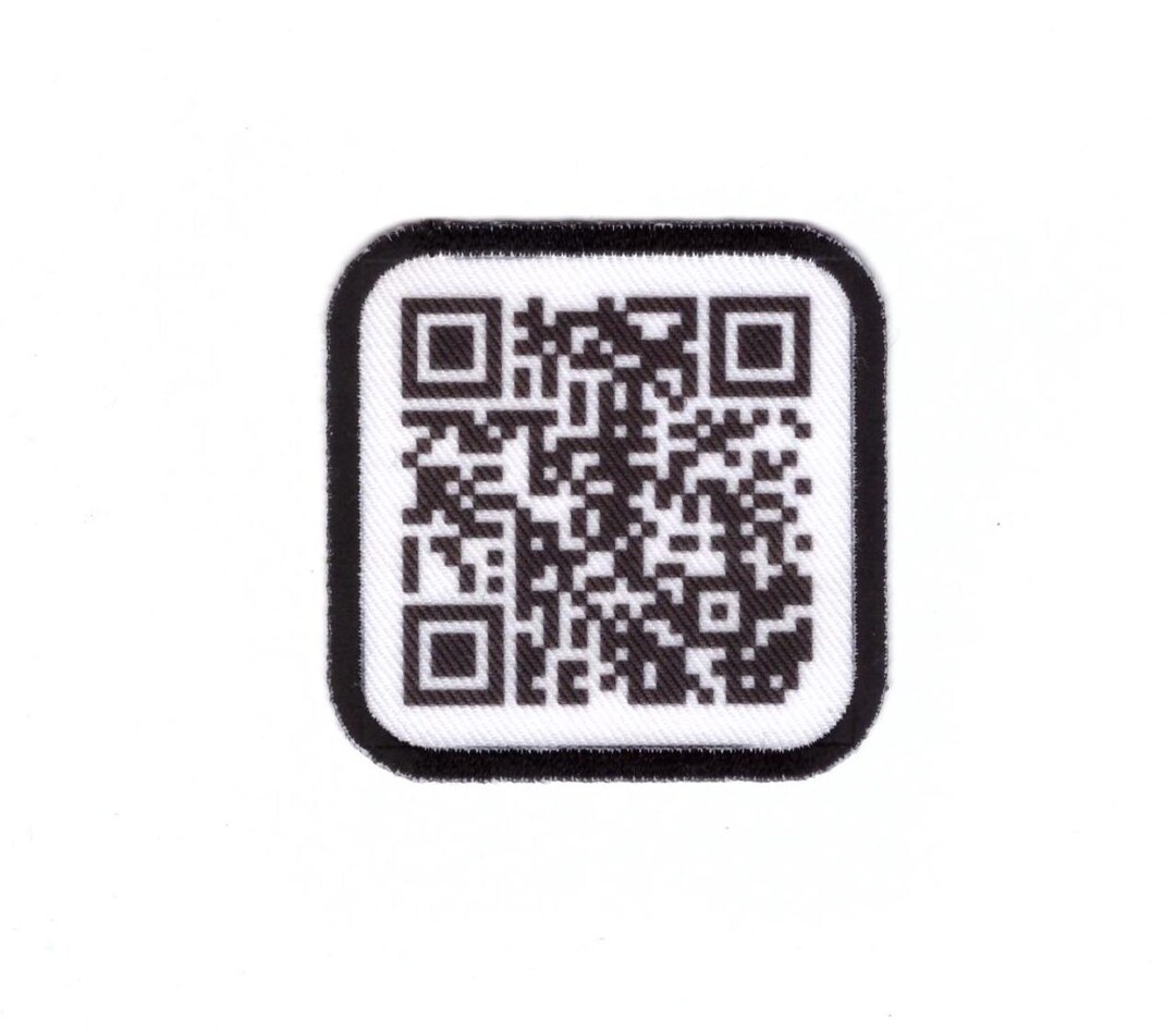 Rick Roll QR Code Meme Patch - Etsy