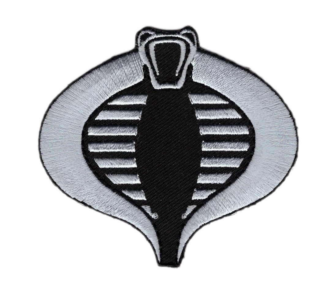 Silver / Red Cobra Commando Costume Patch - Etsy
