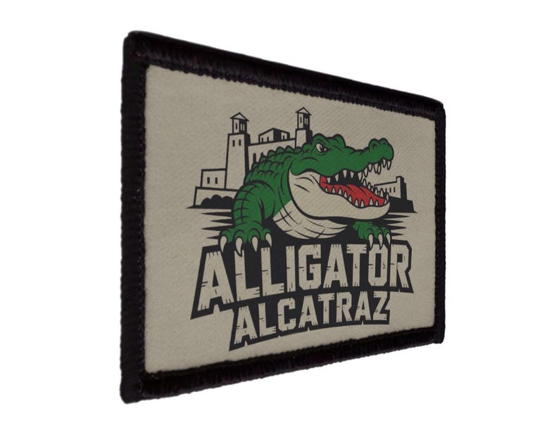 Alligator Alcatraz Everglades Florida Fafo Patch - Etsy