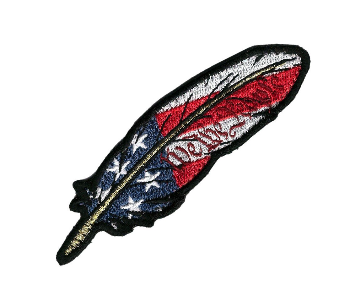 Liberty Quill We the People USA Flag Constitution Tactical Morale Patch ...