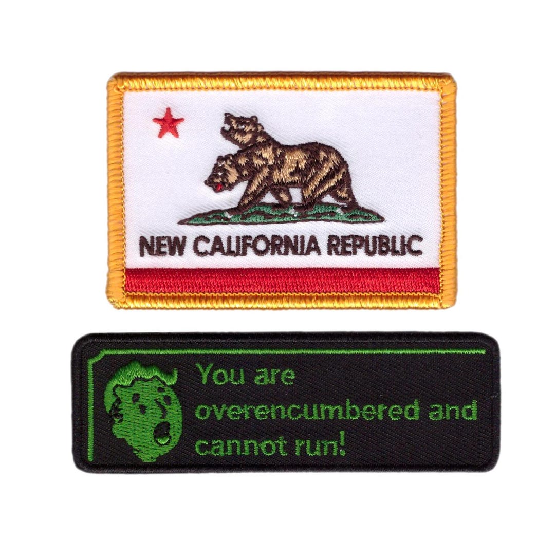 Overencumbered Cannot Run Patch - Etsy
