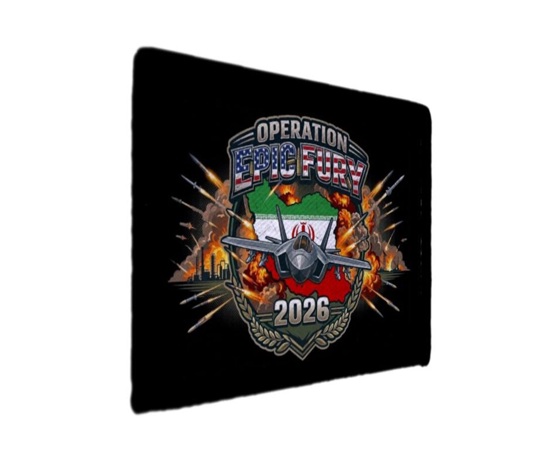Operation Epic Fury Iran War 2026 Patch - Etsy Canada