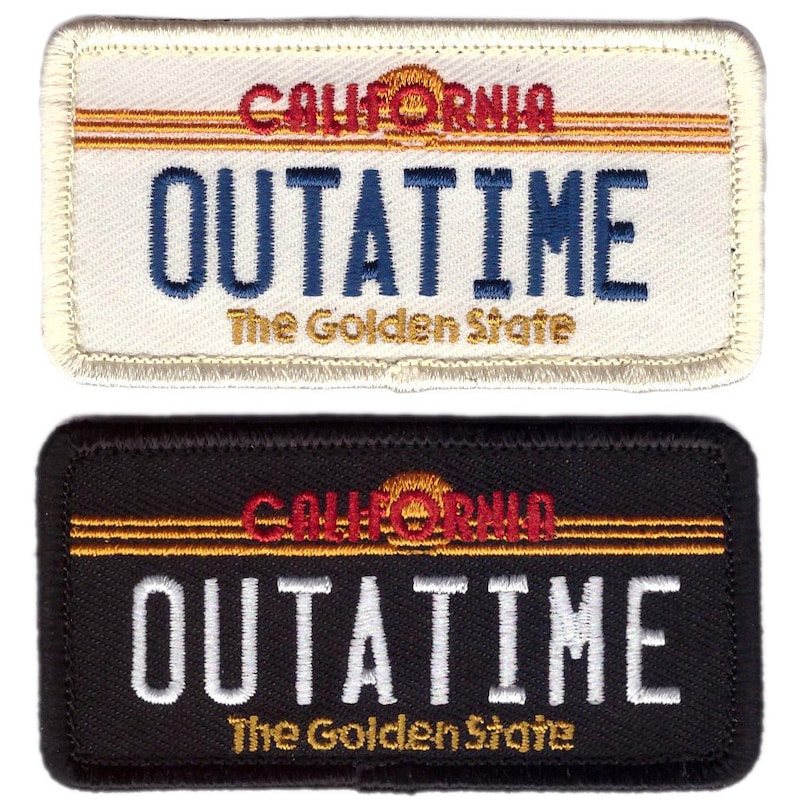Back to the Future Patch - Etsy