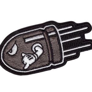 Shaka Hang Loose Bullet Bill Patch - Etsy