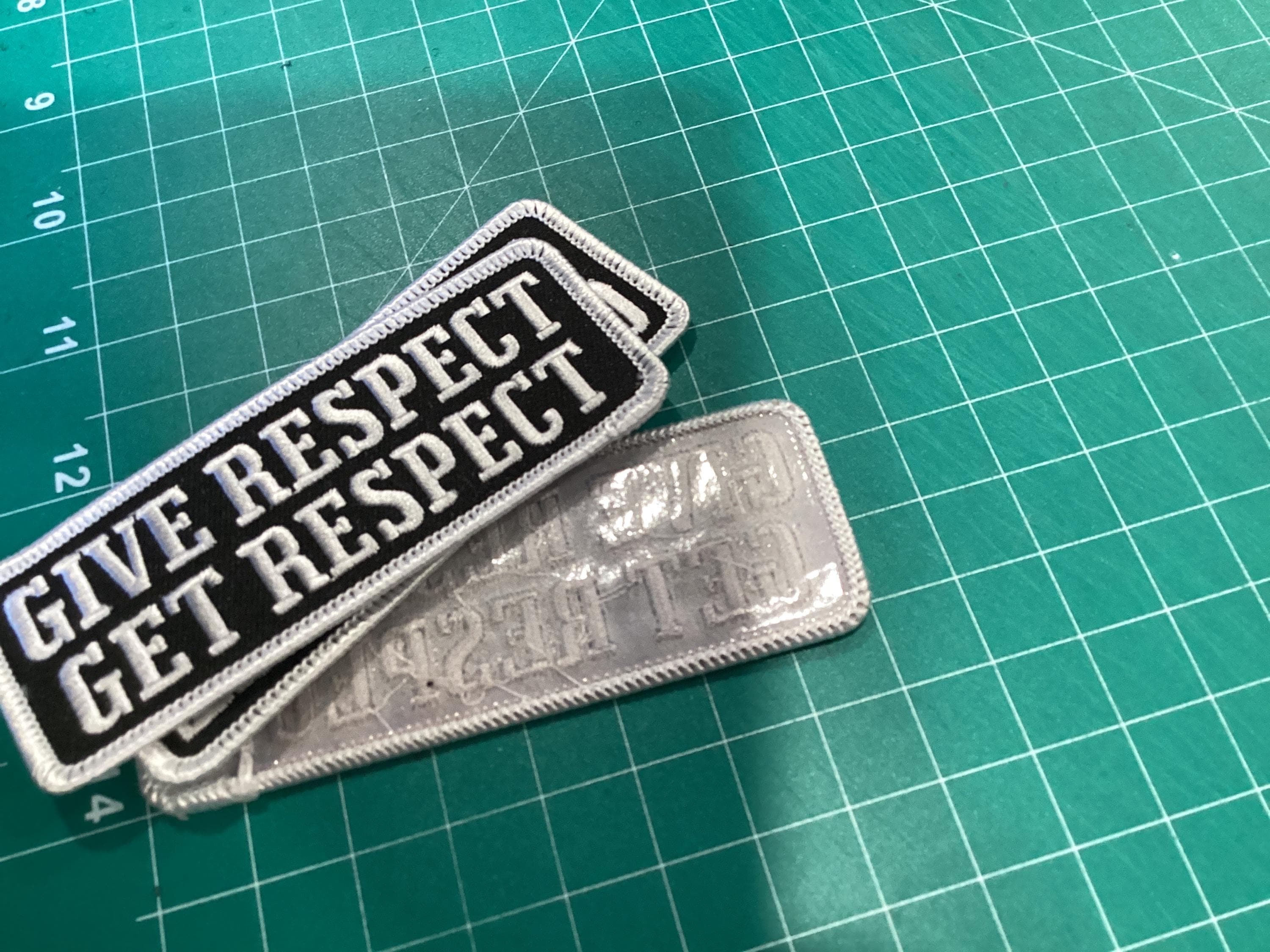 Give Respect Get Respect Morale Biker Patch - Etsy
