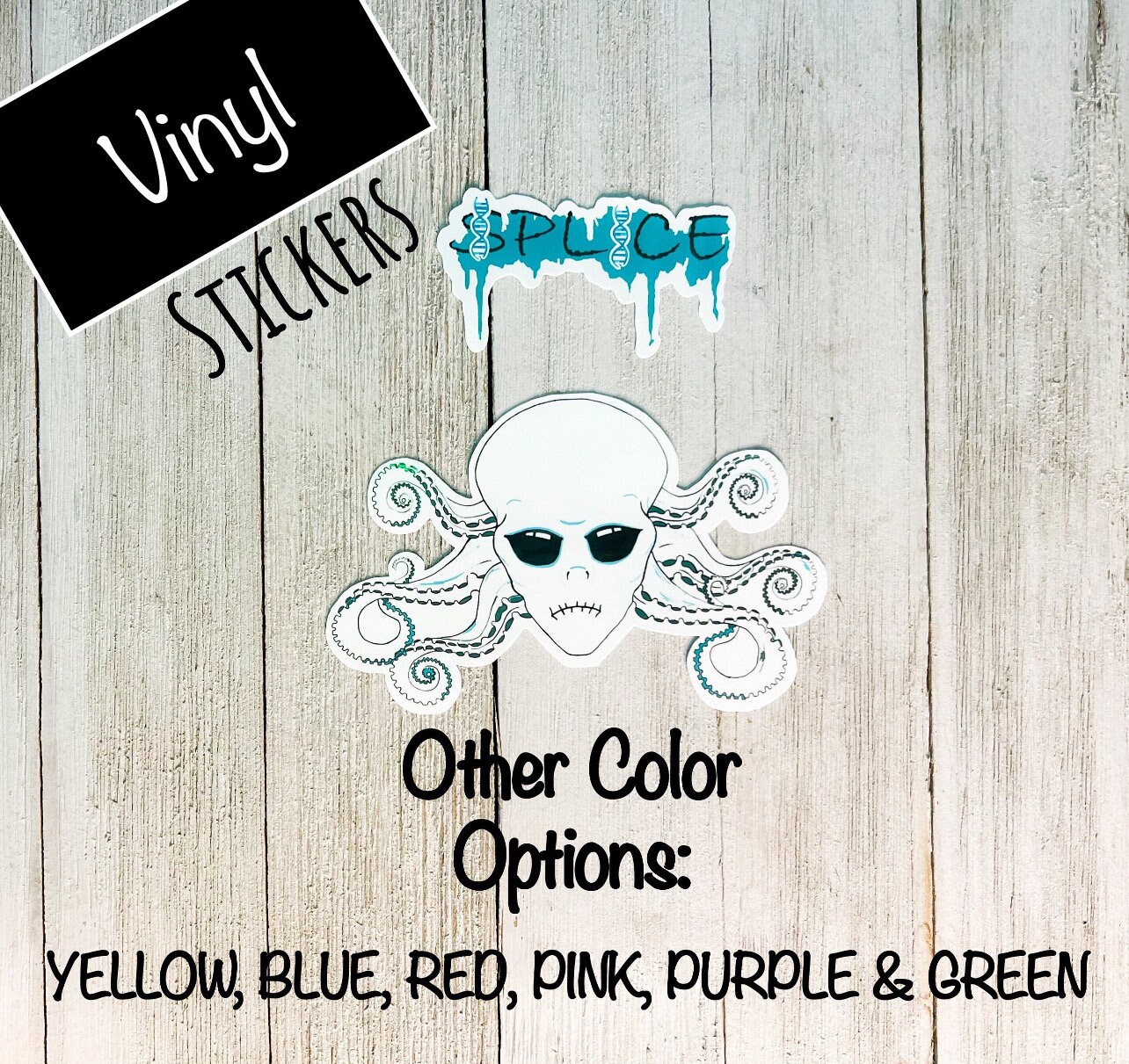 Splice Alien Laptop Stickers - Etsy