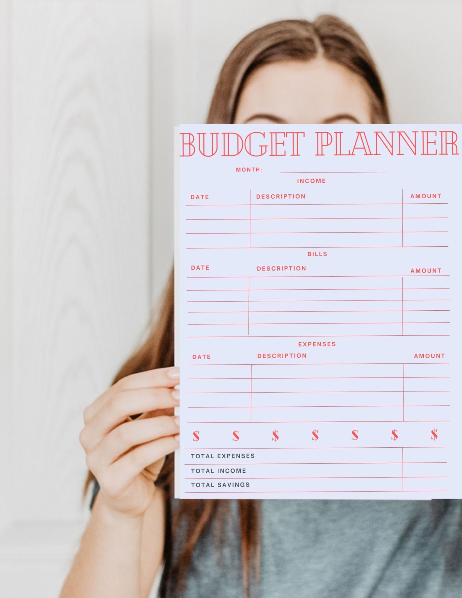 Printable Aesthetic Monthly Budget Planner, Printable Monthly Budget ...
