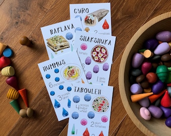 Mandala Recipe Cards / Italian Cuisine / Waldorf Recipes / Montessori ...
