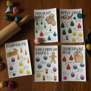 Mandala Recipe Cards / HOLIDAY SWEETS / Waldorf Recipes / Montessori ...
