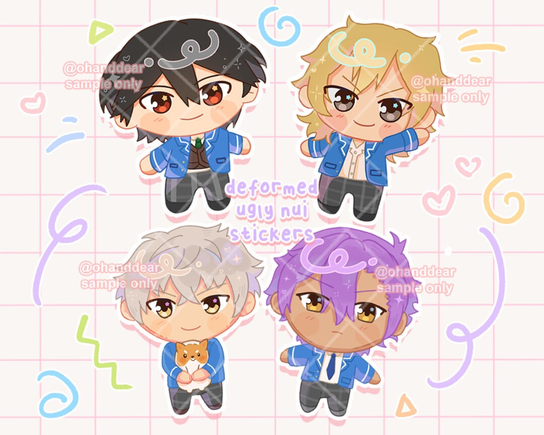 Deformed Enstars Nuis Stickers UNDEAD - Etsy