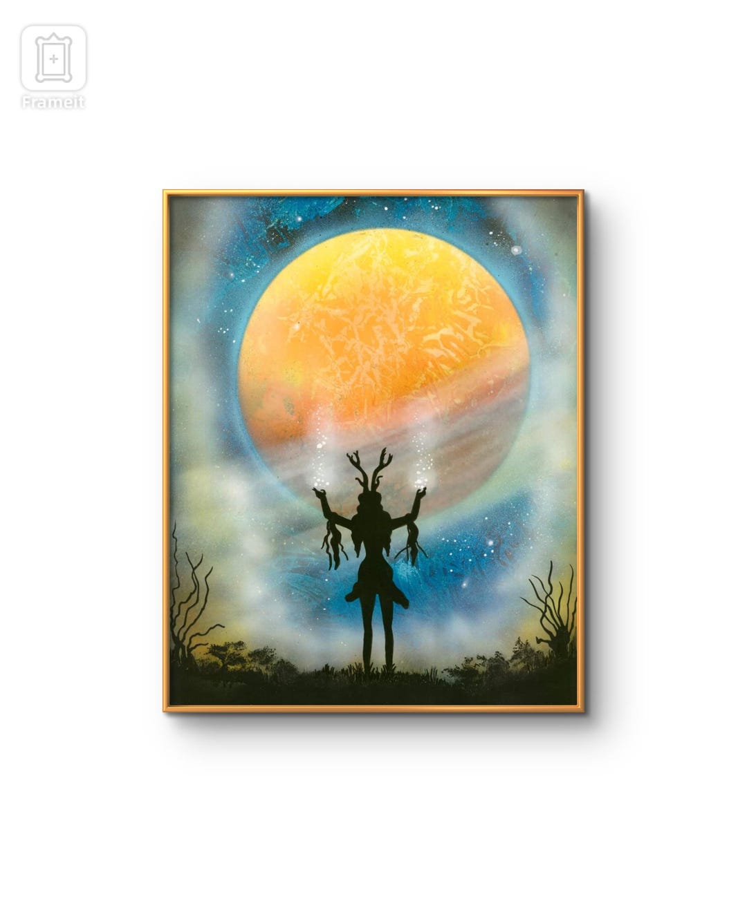 Goddess of Inner Light Art Print, Visionary Feminine Energy - Etsy