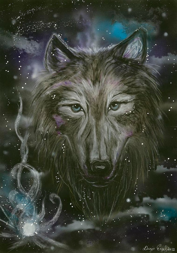 Native American Wolf Spirit Wallpaper