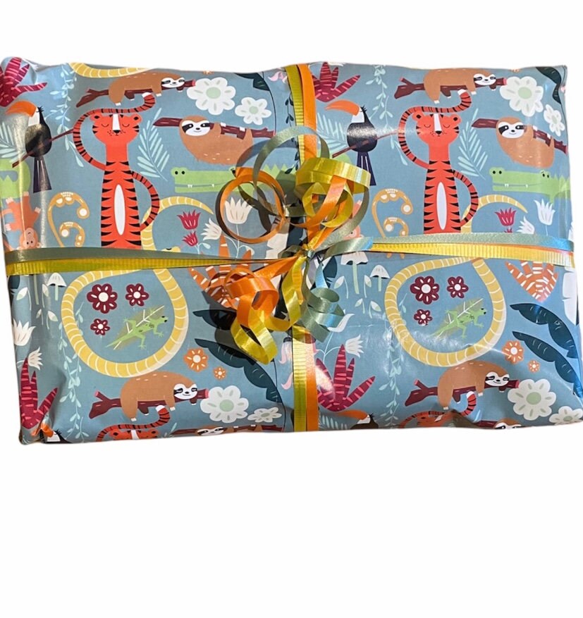 Jungle Pass the Parcel Animal Pass the Parcel Kids Pass the - Etsy UK