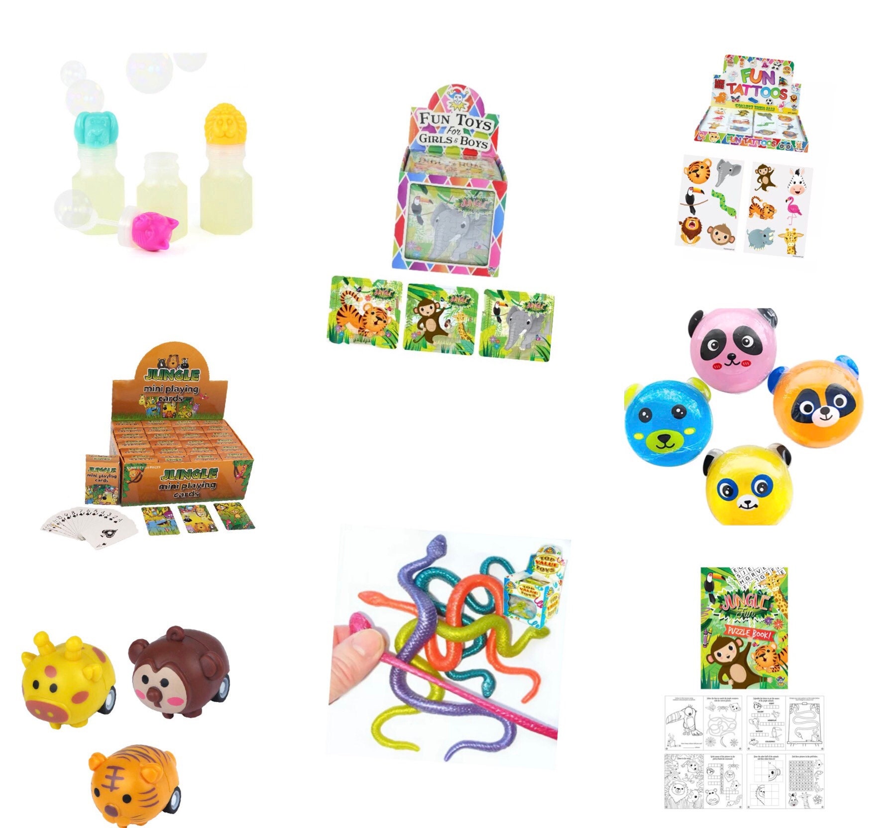 Jungle Pass the Parcel Animal Pass the Parcel Kids Pass the - Etsy UK