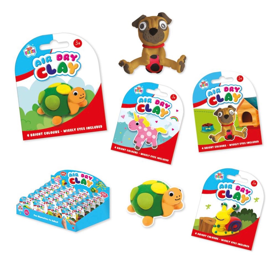 Air Dry Clay Kits/ Kids Air Dry Clay/ Party Favours/ Party Bag - Etsy